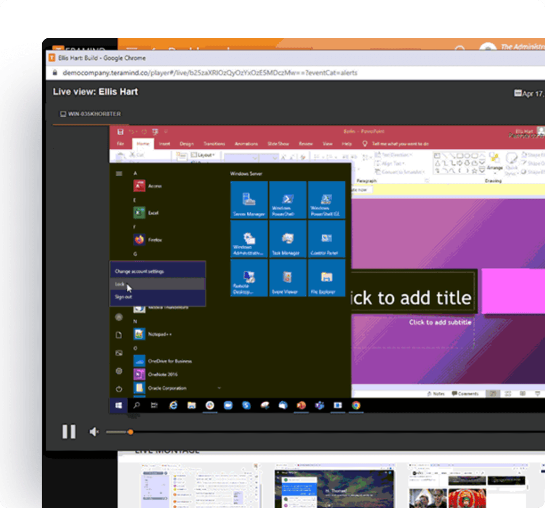 Remote Computer Screen Monitoring Software